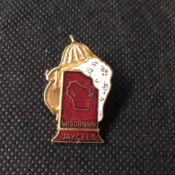 Accessories | Vintage Wisconsin Jaycees Pins | Poshmark